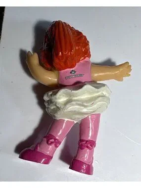 Coleco | Toys | Cabbage Patch Kids Pvc Figure Ballet Pink Outfit Red ...